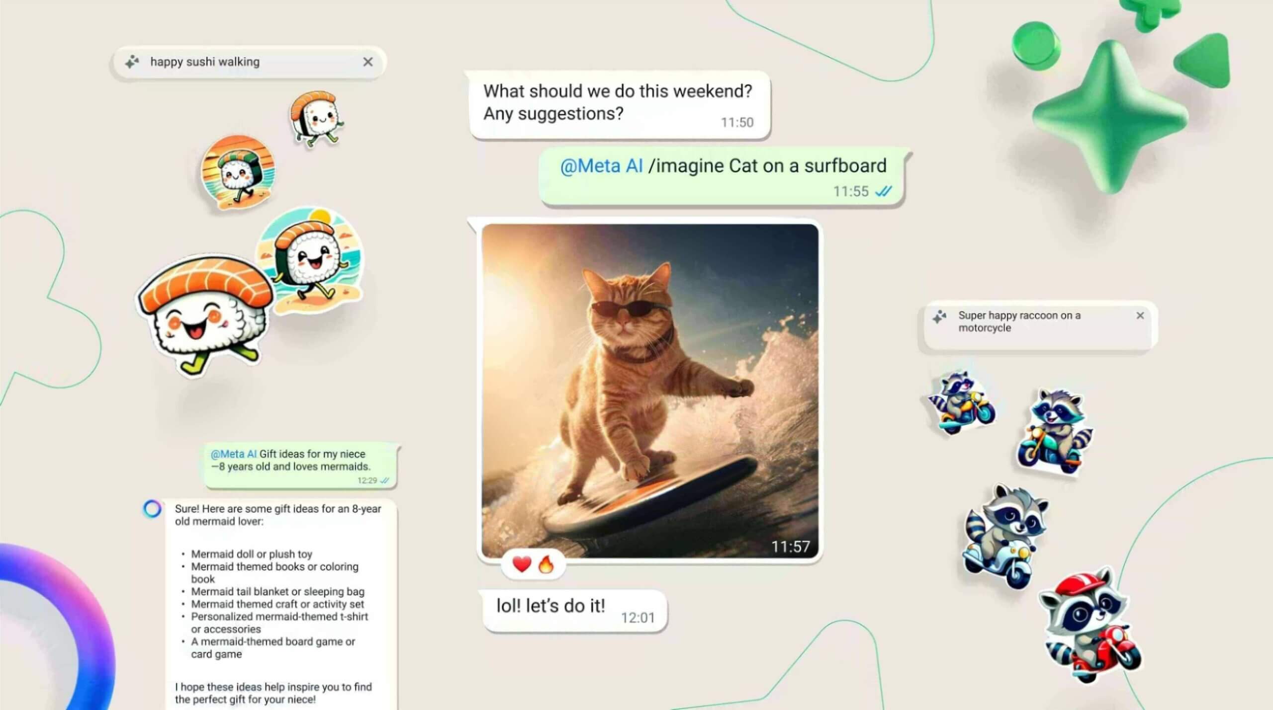 WhatsApp Introduces 3 New AI Features, See How They Work! - dumbchat